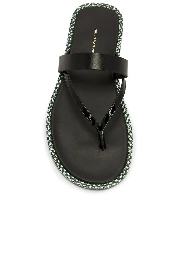 Dries Van Noten Flat Thong Sandals