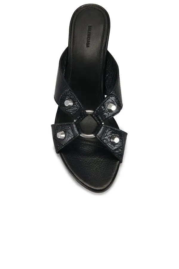 Balenciaga City Sandal - Black