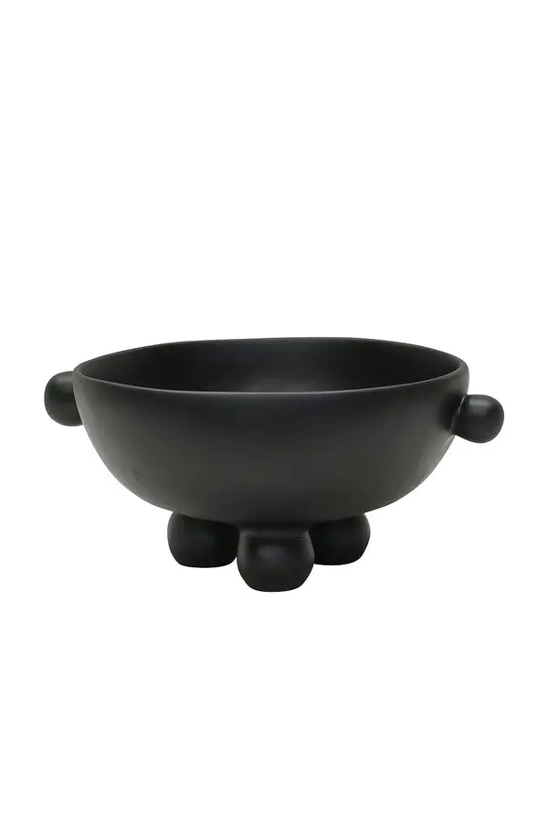 TINA FREY DESIGNS Bubble Large Bowl - Black