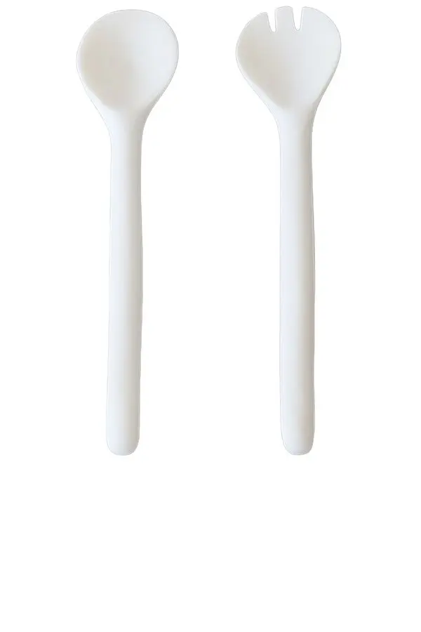 TINA FREY DESIGNS Sculpt Large Serving Set - White