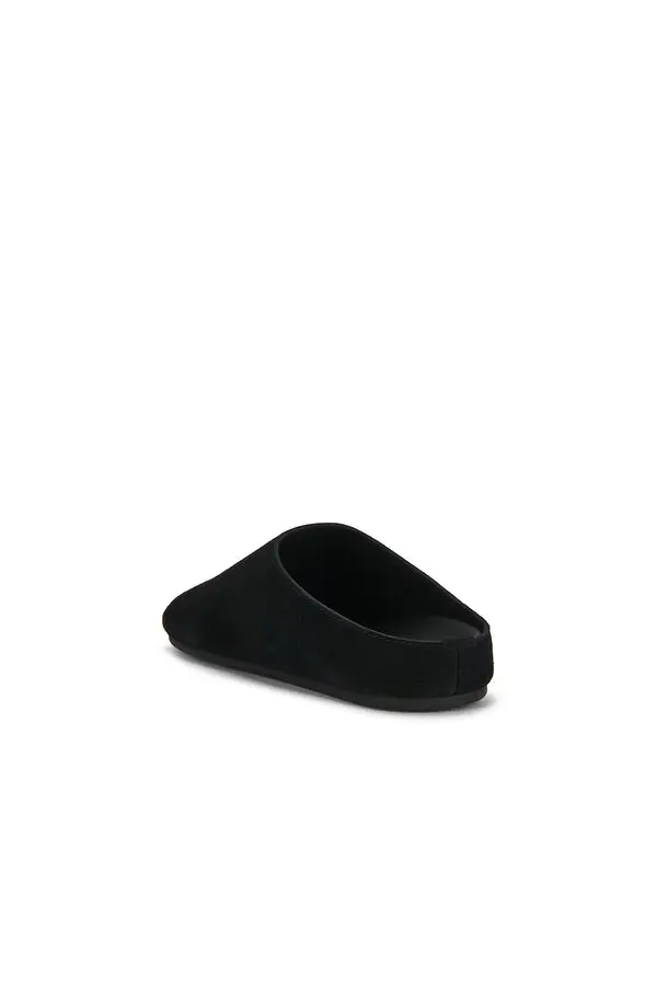 ST. AGNI Suede Mule