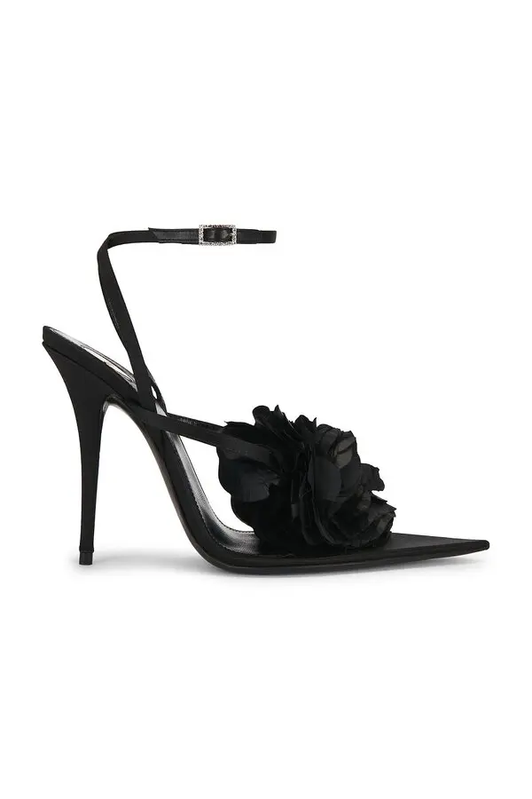 Saint Laurent Trianon Sandal - Nero
