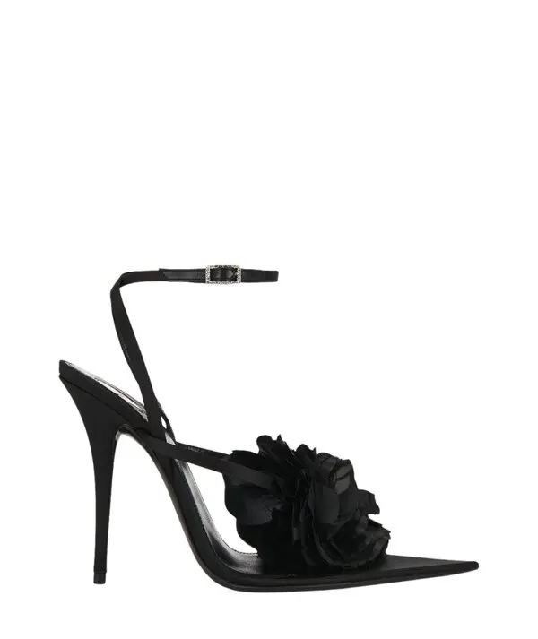 Saint Laurent Trianon Sandal - Nero