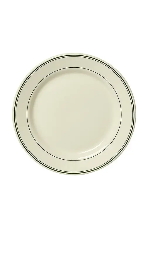 FISH'S EDDY Greenband App Plate