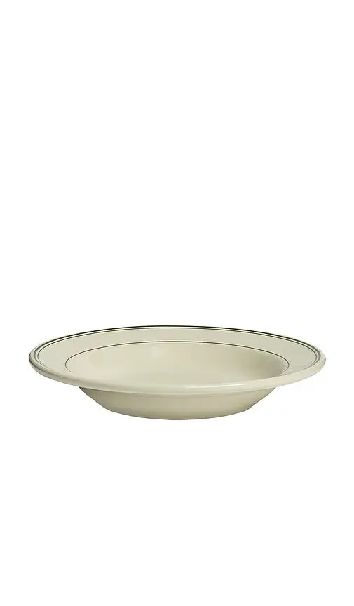 FISH'S EDDY Greenband Soup Bowl