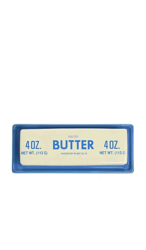 FISH'S EDDY Butter Stick Butter Dish