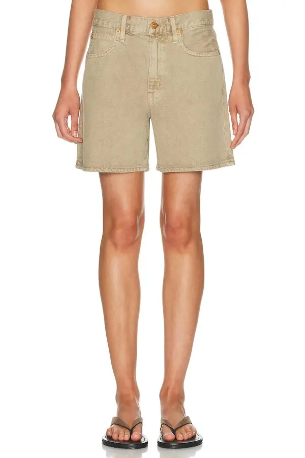 SLVRLAKE Walker Short In Tan - Driftwood