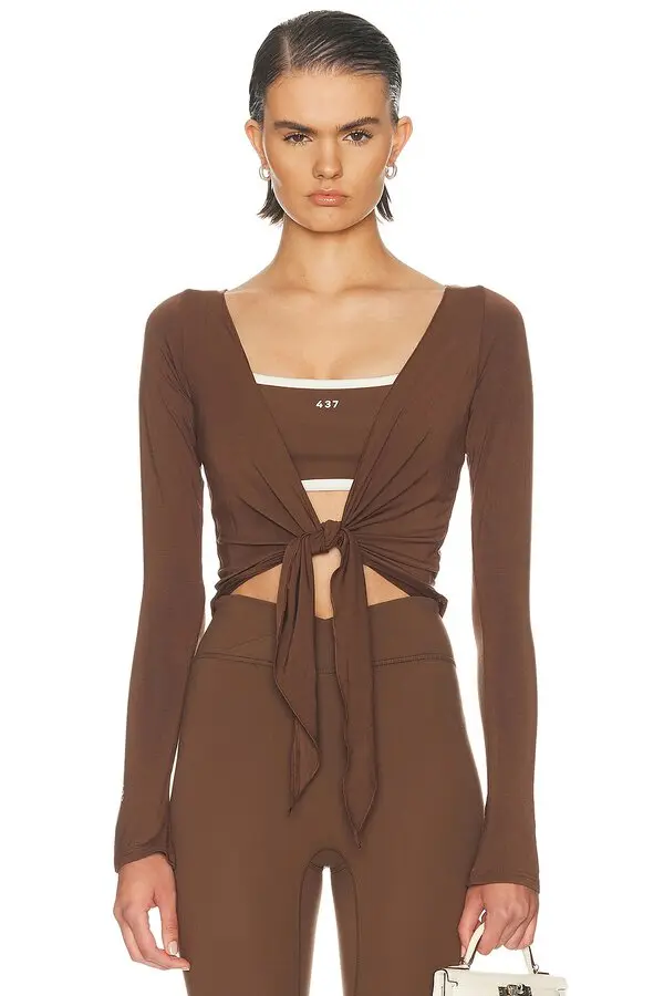 437 The Ballet Wrap Top