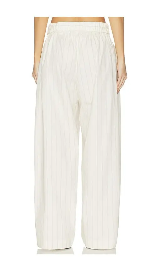 ST. AGNI Relaxed Fit Poplin Pants