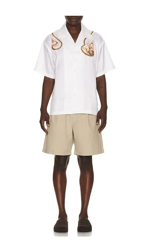 SANEA Naka Silk Shirt In . Also