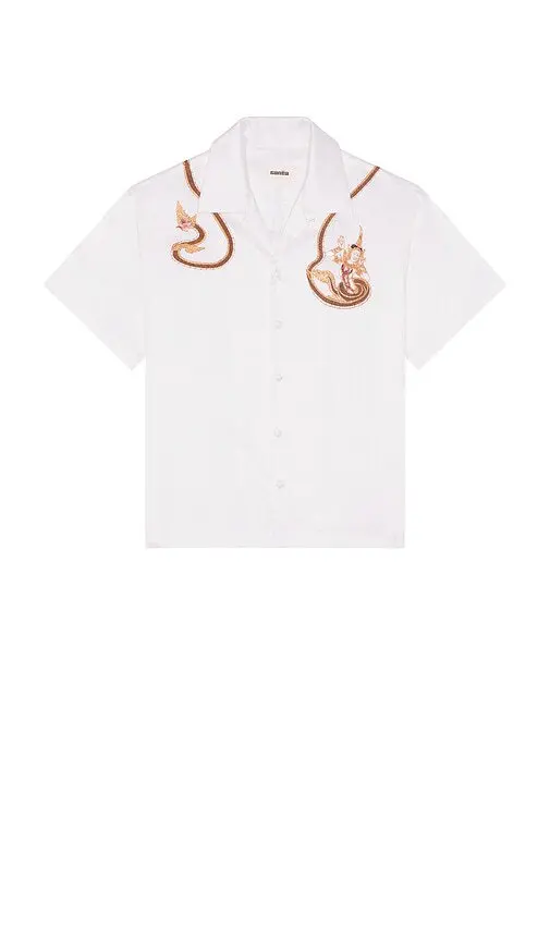 SANEA Naka Silk Shirt In . Also