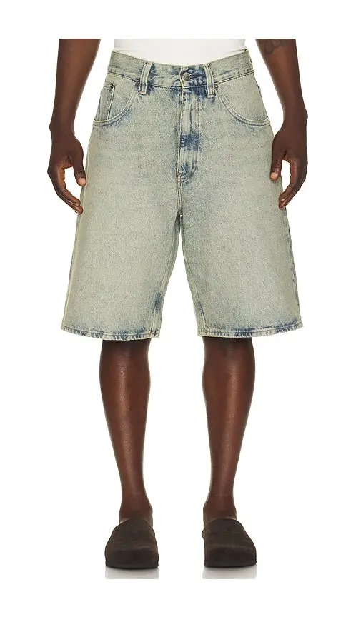 SUNFLOWER Super Wide Denim Short - Denim-light