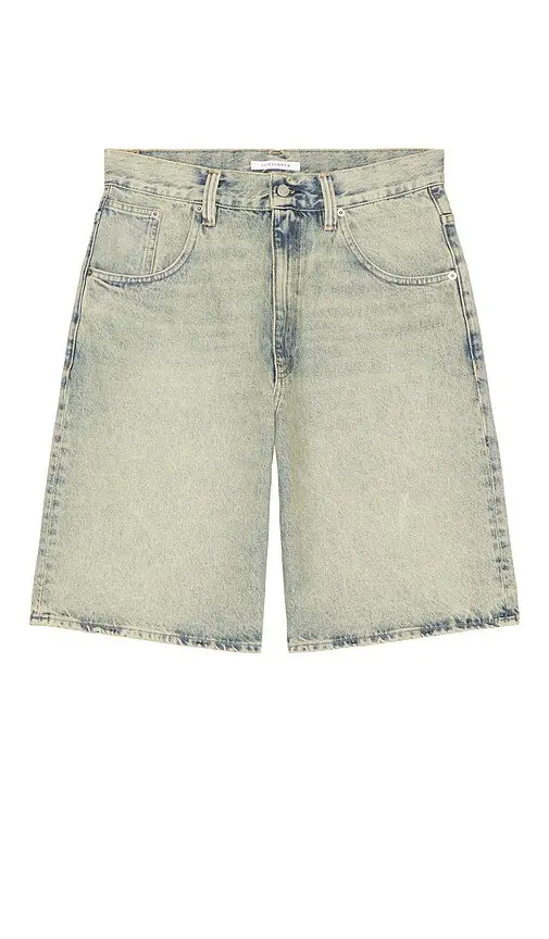 SUNFLOWER Super Wide Denim Short - Denim-light