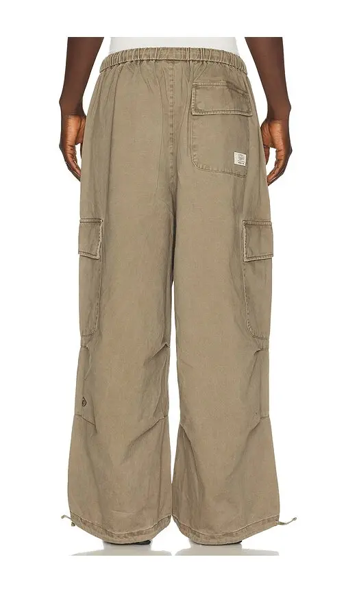 DRMERS CLUB Smiley Logo Parachute Pants