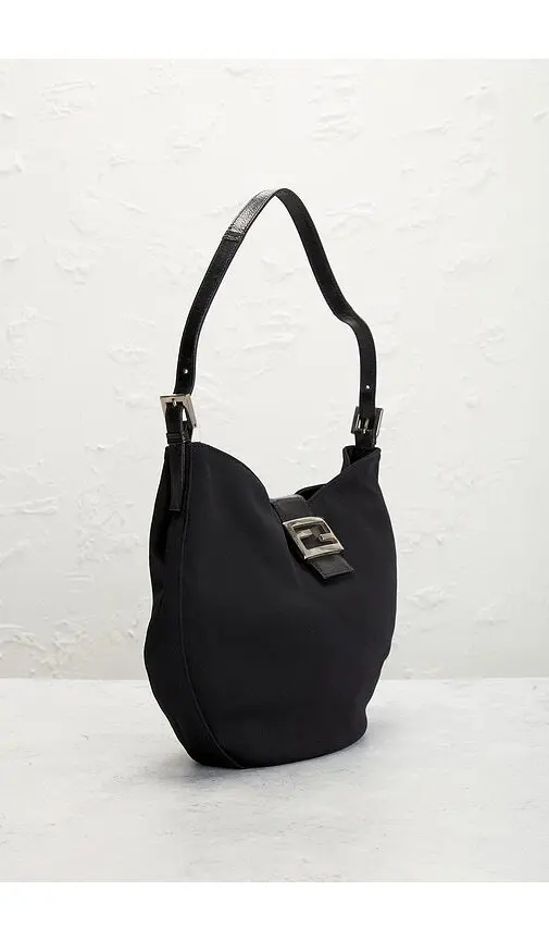 FWRD RENEW Fendi Nylon Hobo Bag