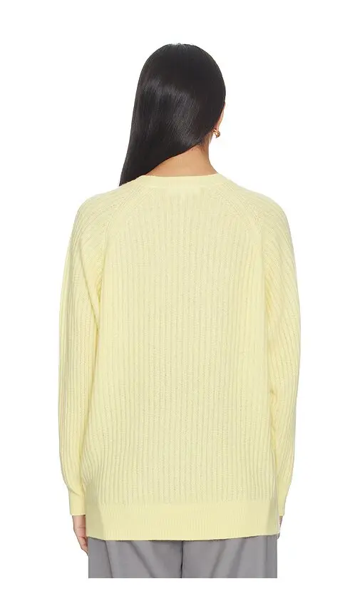 FRAME The Cashmere Sunbeam Sweater - Lemon