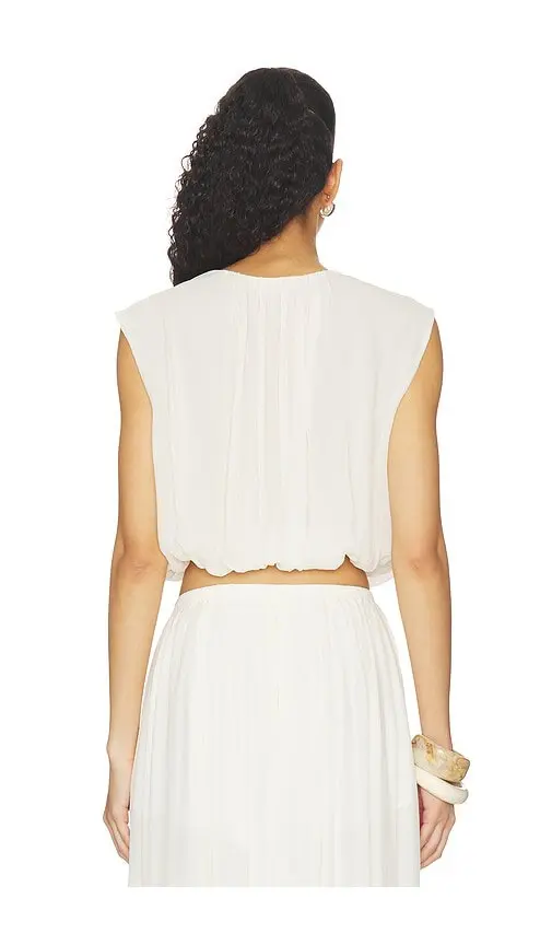 FRAME The Wave Top - Cream