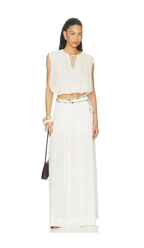 FRAME The Wave Top - Cream