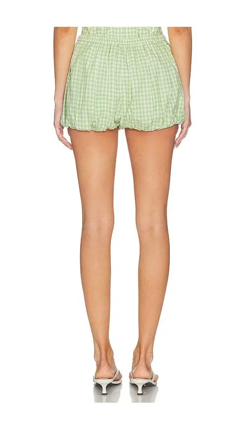 Simkhai Bubble Shorts With Drawstring Waist - Green