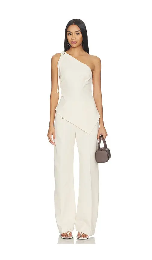 Helmut Lang Asymmetrical One-shoulder Top