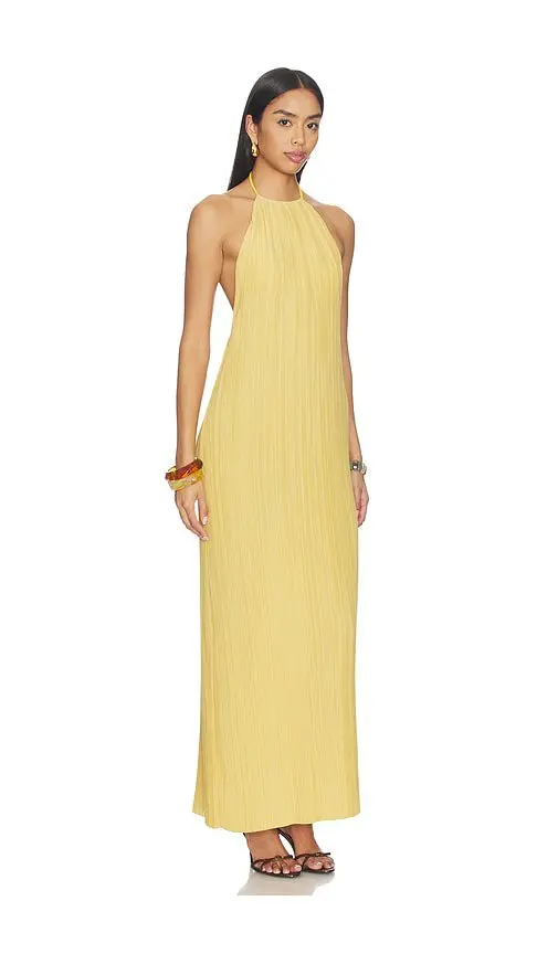 Nbd Kusum Maxi Dress - Yellow