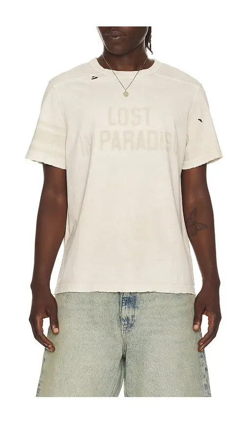 MISBHV Lost In Paradise T-shirt In . Also - Beige