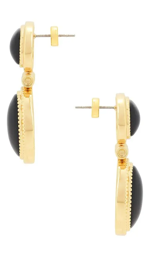 LUV AJ Midnight Mesa Drop Earrings