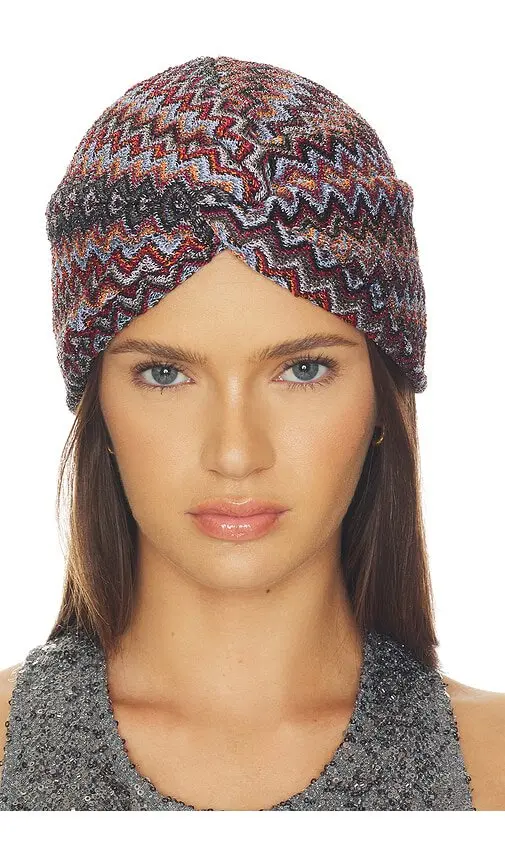 Missoni Chevron Multi Turban - Wine