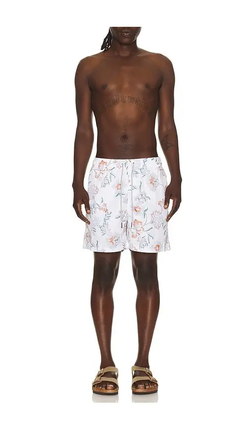VINTAGE SUMMER Ponji Swim Volleys - Ivory