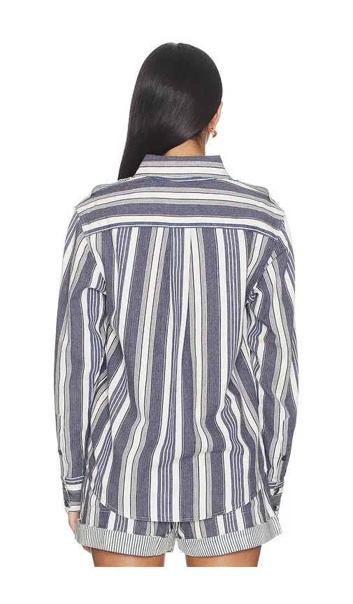 Isabel Marant Étoile Gelva Striped Button-up Shirt