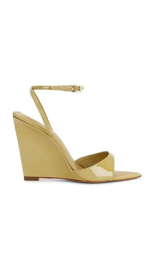 Schutz Elodie Wedge Sandal - Olive