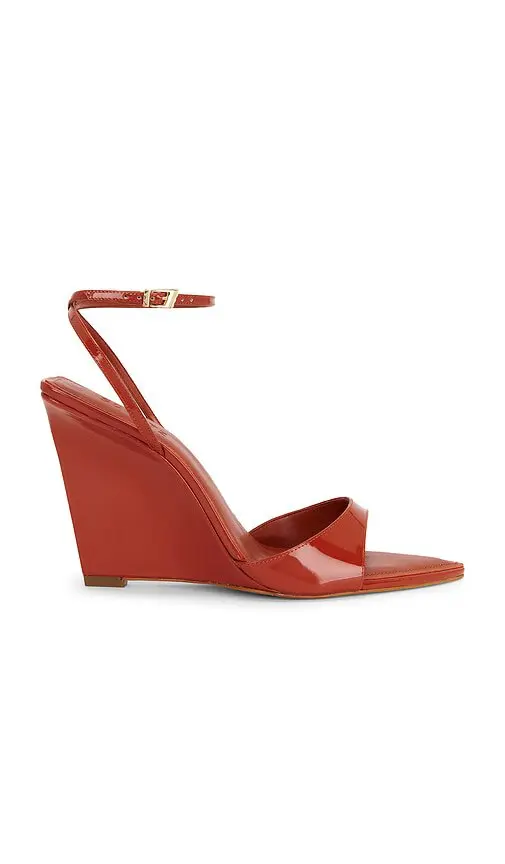 Schutz Elodie Wedge Sandal - Orange