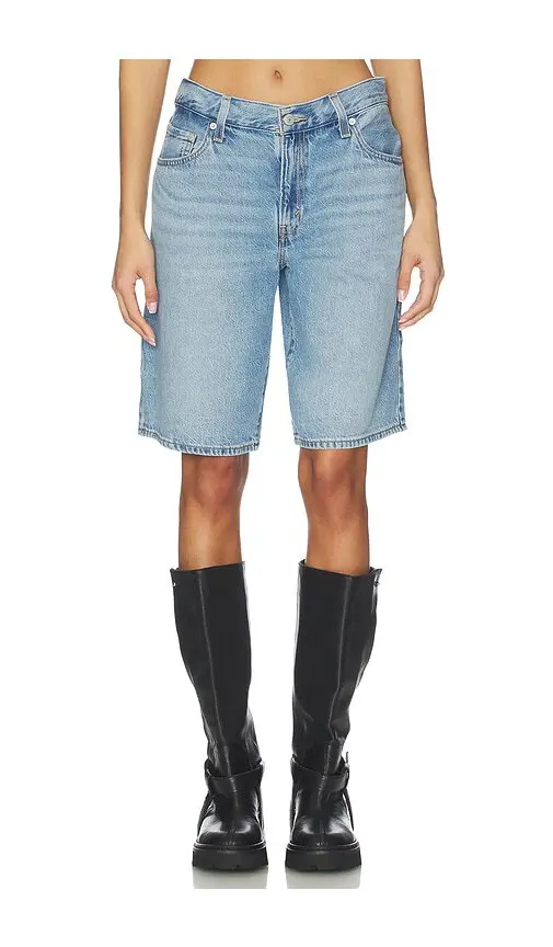 LEVI'S Baggy Dad Jort Denim Shorts - Blue