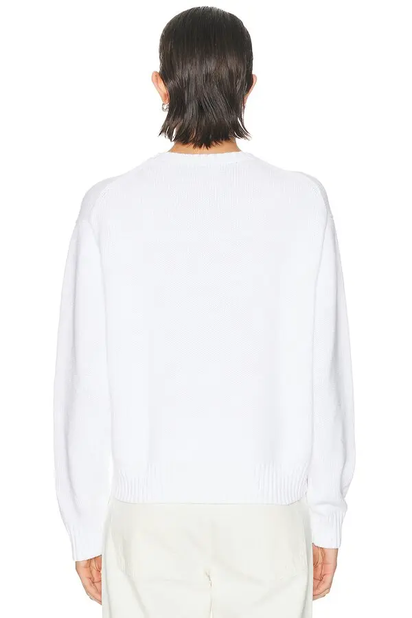 Polo Ralph Lauren Bear Long Sleeve Sweater - White Multi