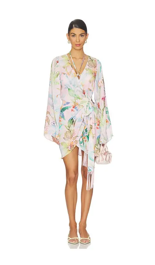 L'Agence Kohima Mini Dress - Pink