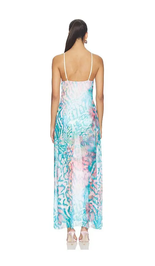 AFRM Rivka Maxi Dress - Blue
