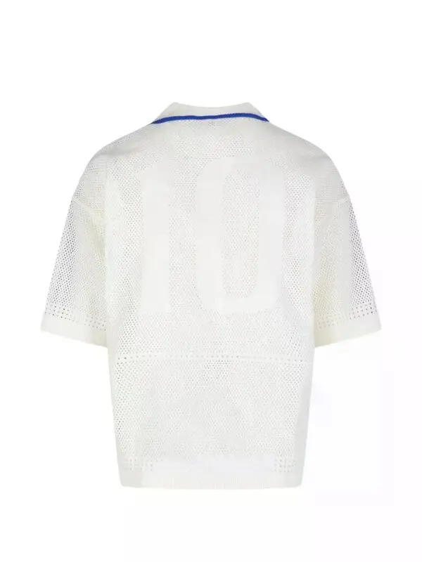 Adidas Resort Mesh-knit Shirt