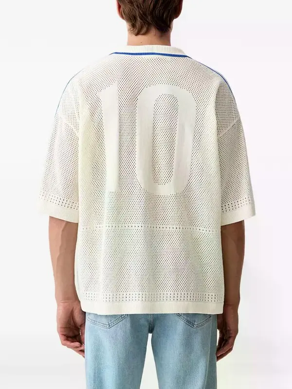 Adidas Resort Mesh-knit Shirt