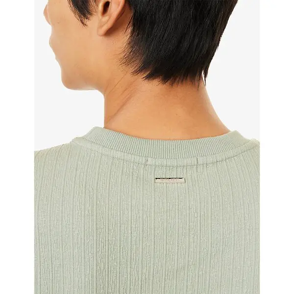 BELIER Edwin Textured Woven T-shirt