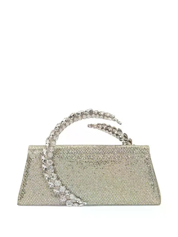 L'ALINGI Karma Crystal-embellished Clutch Bag - Gold