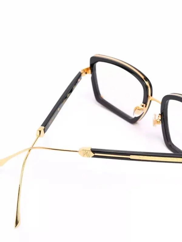 Anna-Karin Karlsson Silver Moon Square-frame Eyeglasses