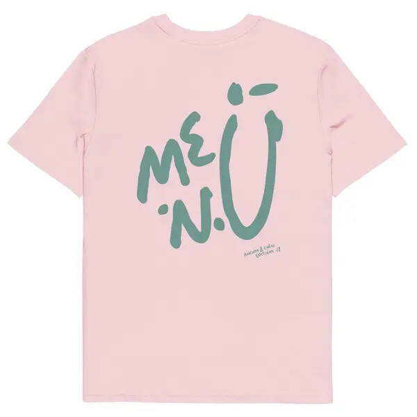 ANCHOR & CREW Cotton Twelve Me.n.u Editions Organic Cotton T-shirt - Pink