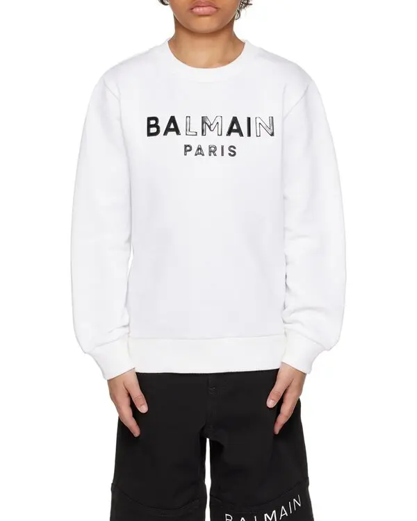 Balmain Logo Round-necked Sweater
