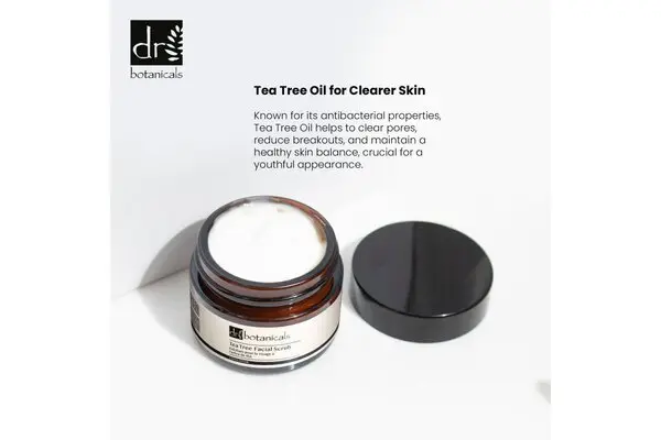 DR. BOTANICALS Eucalyptus And Tea Tree Facial Scrub 50milliliter