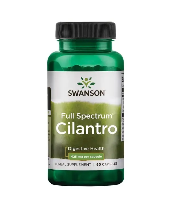 SWANSON Cilantro 425 Mg 60 Caps Premium - No Color