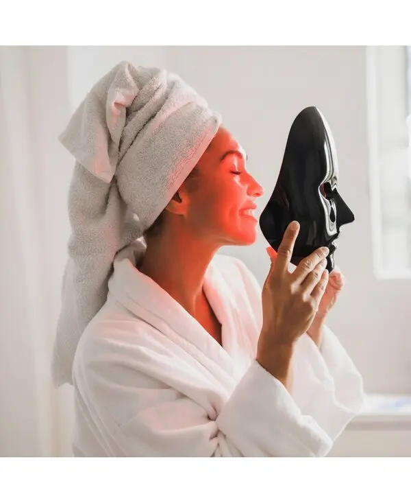 PURSONIC 7-in-1 Led Face Mask And 3-speed Massage Gun