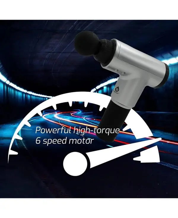 PURSONIC Heated Poncho & 6-speed Deep Tissue Massager