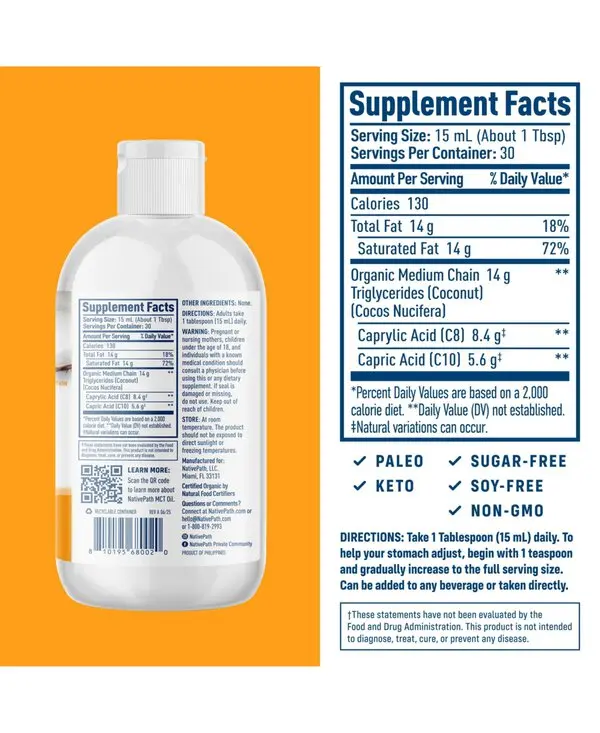 NATIVEPATH Mct Oil