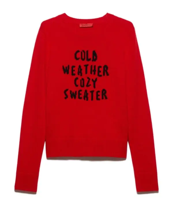 MAXCO. Max&co. Crew Neck Long Sleeve Sweater