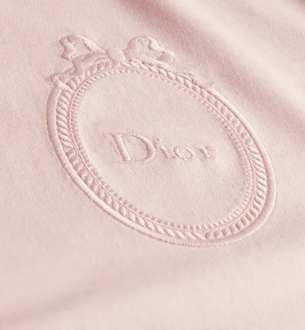 Dior Fitted Médallion Embroidered T-shirt